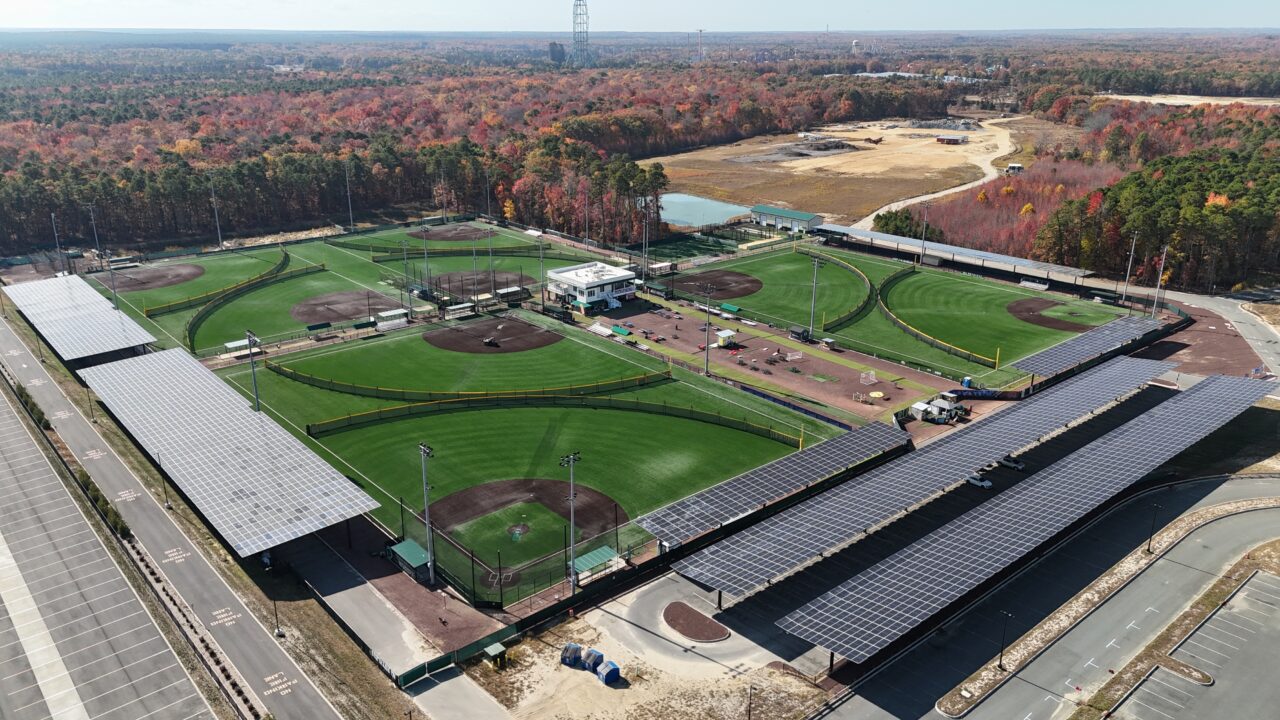 New Jersey Sports Complex - Parasol Structures